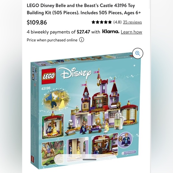 Lego | Toys | New Disney Lego Belle And The Beasts Castle | Poshmark